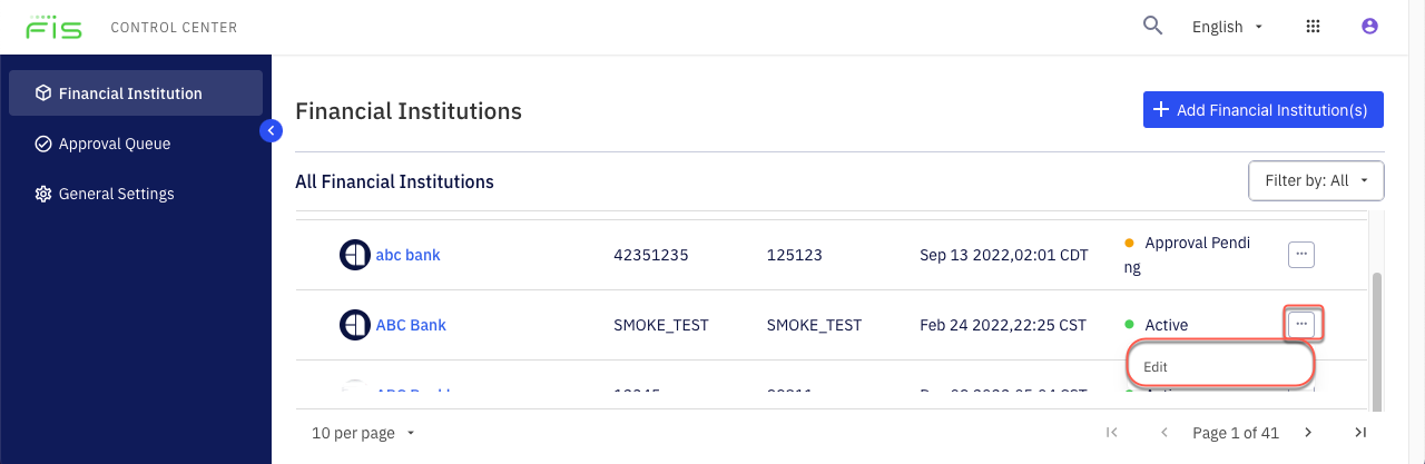 Manage FI | Axon Docs