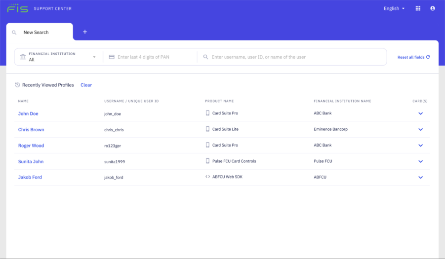 Search Control Center | Axon Docs