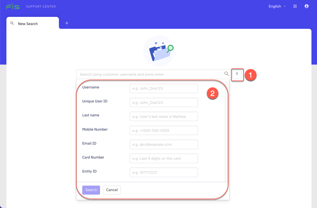 Search Control Center | Axon Docs