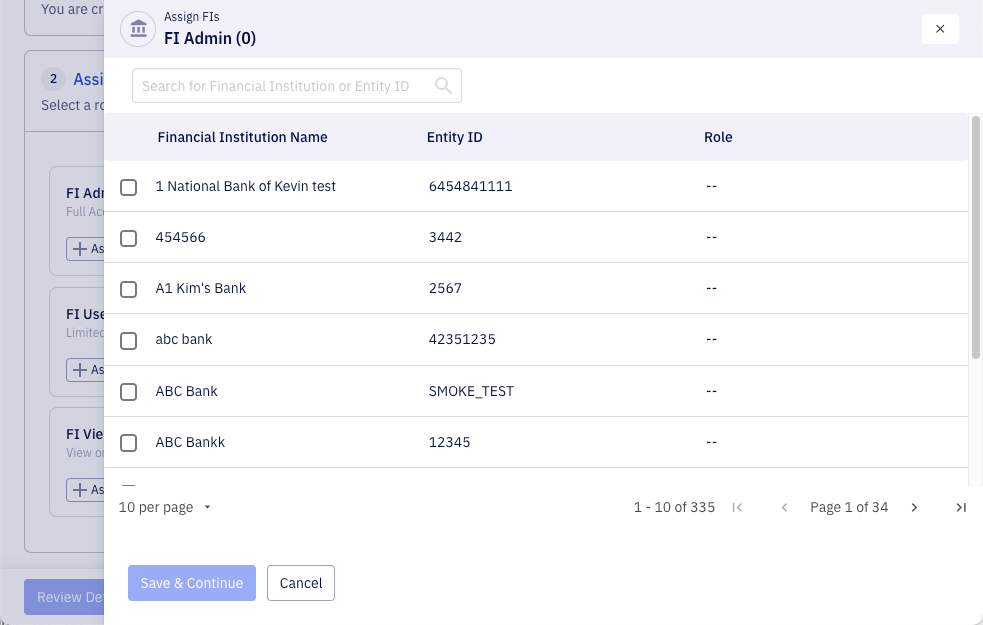 FIS-User Management | Axon Docs