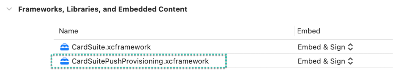 Push Provisioning | Axon Docs