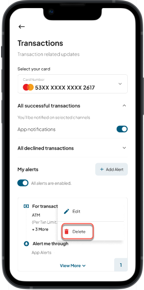 More Settings | Axon Docs