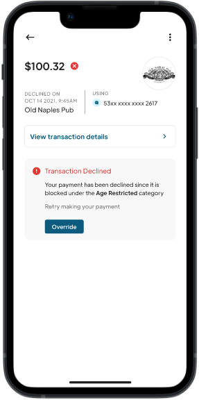 One time override | Axon Docs