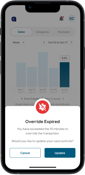 One-Time Override | Axon Docs
