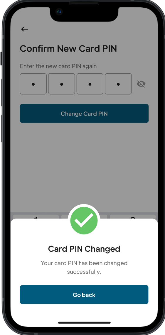 Change Card PIN | Axon Docs