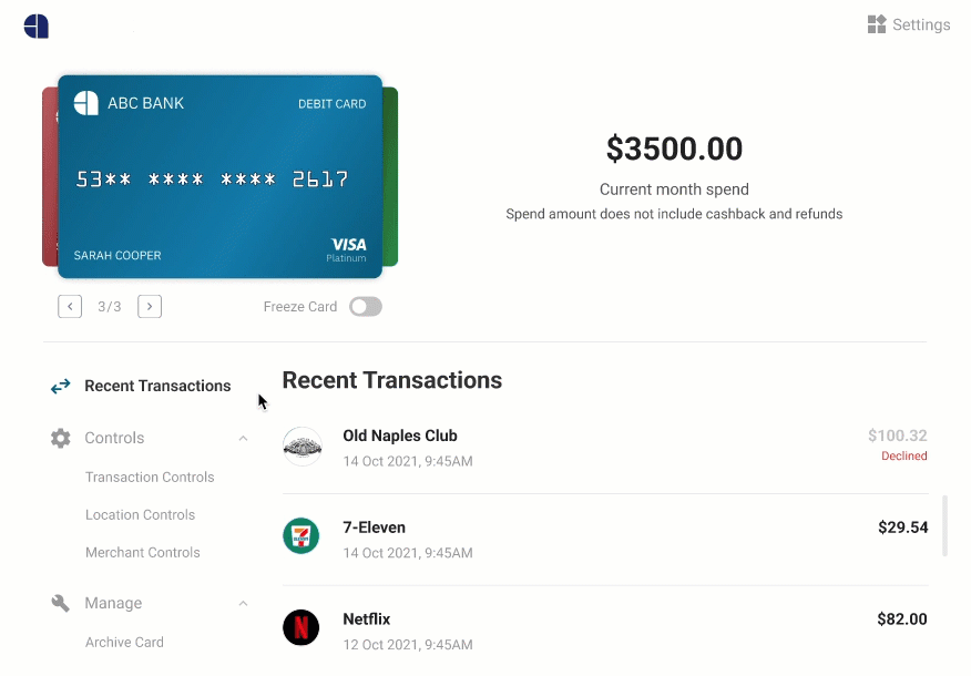 Transaction Controls | Axon Docs